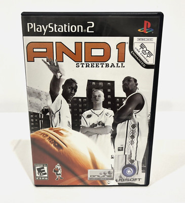 AND 1 STREETBALL PS2 SONY PLAYSTATION 2 GAME & CASE 2006 UBISOFT ...