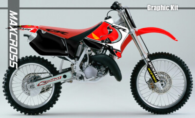 Maxcross Design Graphic kit Full Decal FOR HONDA 1995-1997 CR125R ...