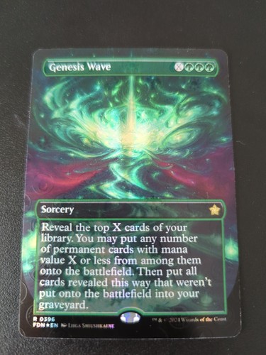 MTG: Genesis Wave (Borderless) (Mana Foil) Foundations #396 Rare | eBay