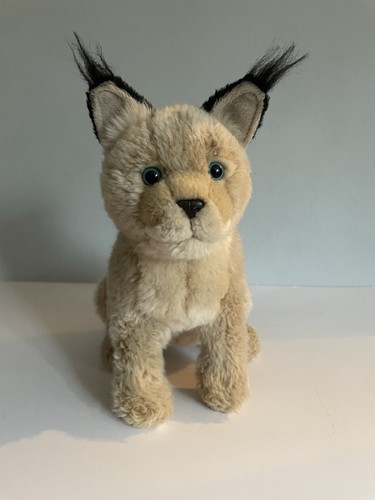 2011 SOS Save Our Space 10” Plush Caracal Cat Plush W/Blue Eyes | eBay