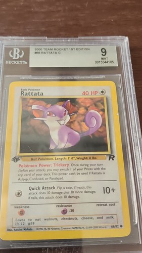 2000 1st Ed. Team Rocket Rattata | eBay
