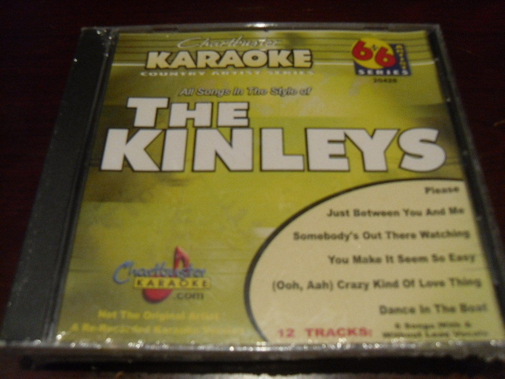 CHARTBUSTER 6+6 KARAOKE DISC 20428 THE KINLEYS CD+G COUNTRY MULTIPLEX ...