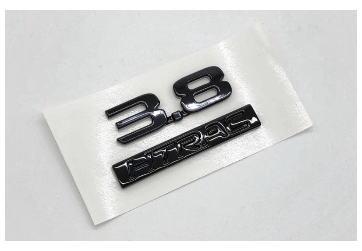 Trunk OEM Glossy Black H Logo Letter Emblem Badge For 2023~2025 Hyundai ...