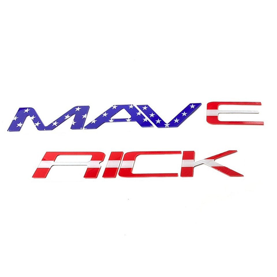 2022-2024 Ford Maverick Tailgate Inserts Letters Rear Raised Emblem ...
