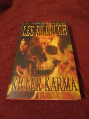 Killer Karma by Lee Killough (2005, Hardcover) first print ghost ...