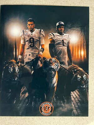 Joe Burrow and Jamar Chase Bengals photo 8x10 | eBay