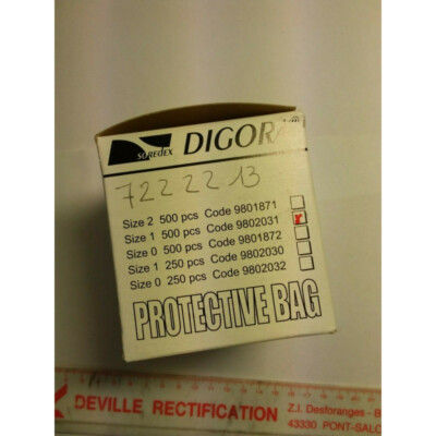 Plaques d'imagerie Size 1 , 500 pièces - DIGORA OPTIME - 9802031 | eBay