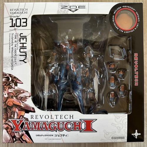 KAIYODO Action Figure Revoltech Yamaguchi 103 Jehuty ZONE OF THE ENDERS ...