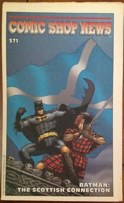 Comic Shop News #571 - "Batman Scottish" Cover Art from DC Comics - CSN ...