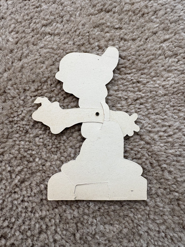 VTG 1938 DISNEY SNOW WHITE SEVEN DWARFS DOPEY MECHANICAL VALENTINE'S ...