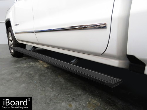 APS iBoard Power Side Steps Fit 14-18 Silverado Sierra Crew Cab | eBay