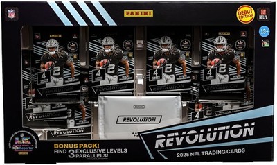 2025 Panini Revolution Football Trading Cards Debut Edition - Factory ...