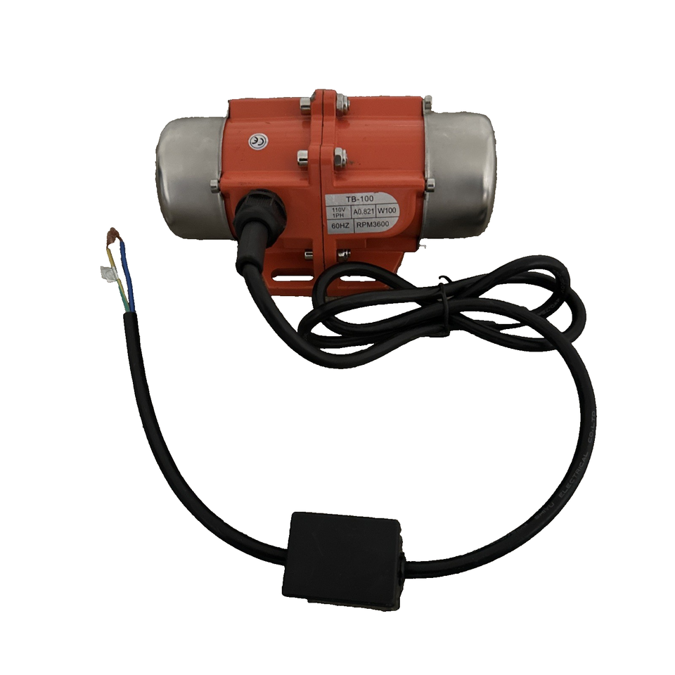 AC Vibration Motor 100W Vibrating Asynchronous Vibrator 110V 3600RPM ...