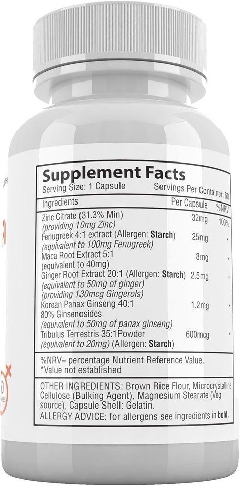Alpha Edge Capsules Unleash Your Peak Performance 60 Capsules | eBay UK