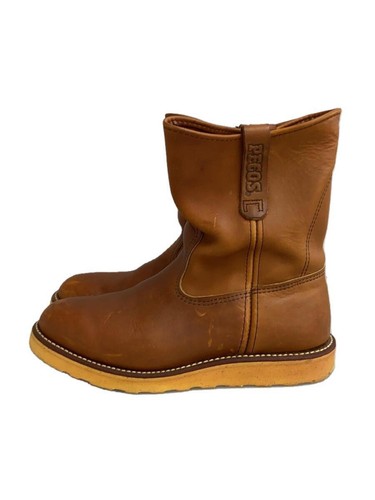 Red Wing Pecos Boots Made In 08 Made In Usa Us8.5 Brw Leather 866 CLP28 ...