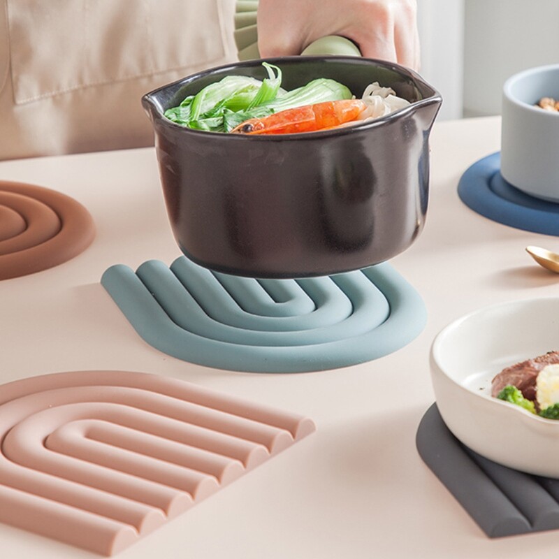 5.9in Silicone Insulation Pad Anti-scalding Pad Multipurpose for Hot ...