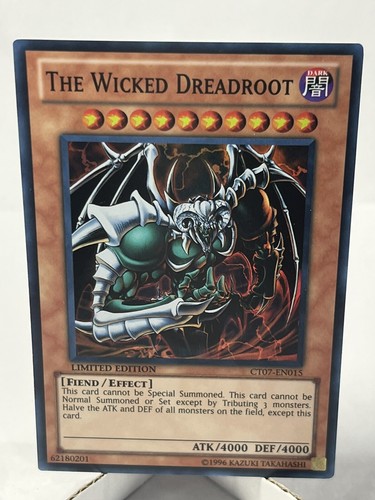 Yugioh The Wicked Dreadroot CT07-EN015 Super Rare | eBay