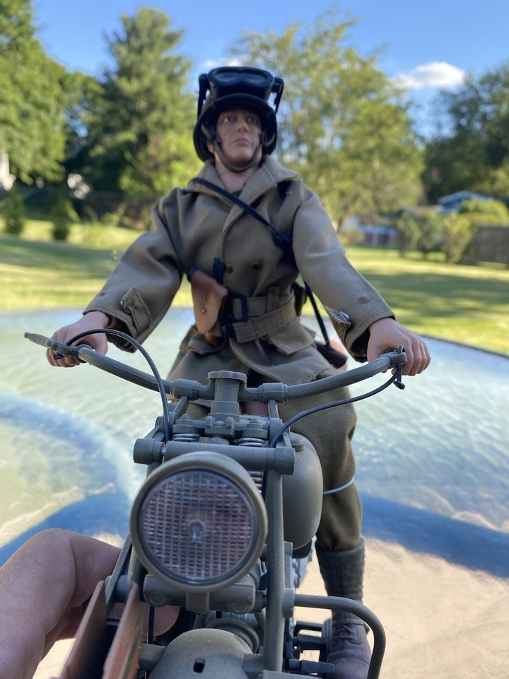 ultimate soldier 1:6 wwii US Motorcycle And Rider | eBay