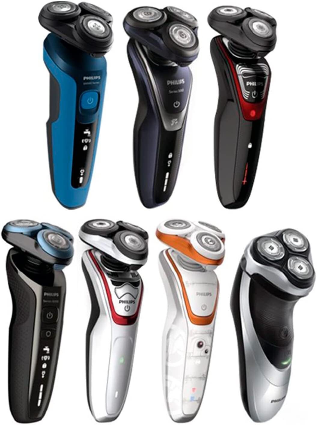 Philips SH50/50 Shaving Heads Shaver Series 5000 Replacement, 3 Heads ...