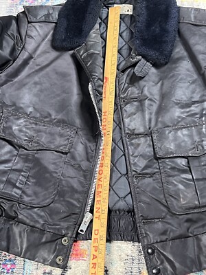 Vintage Tuffy Jac Mens Nylon Decommissioned Police Officer Service ...