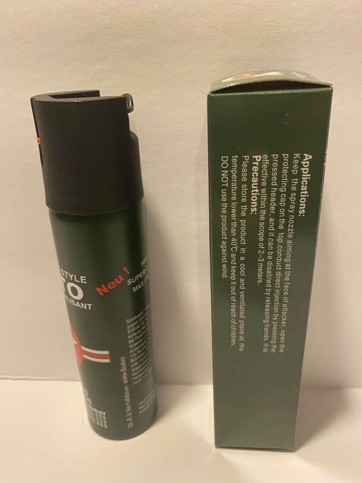 NATO SUPER-Paralisant CS-Gas Pepper Aerosal Spray Defence 110ml | eBay