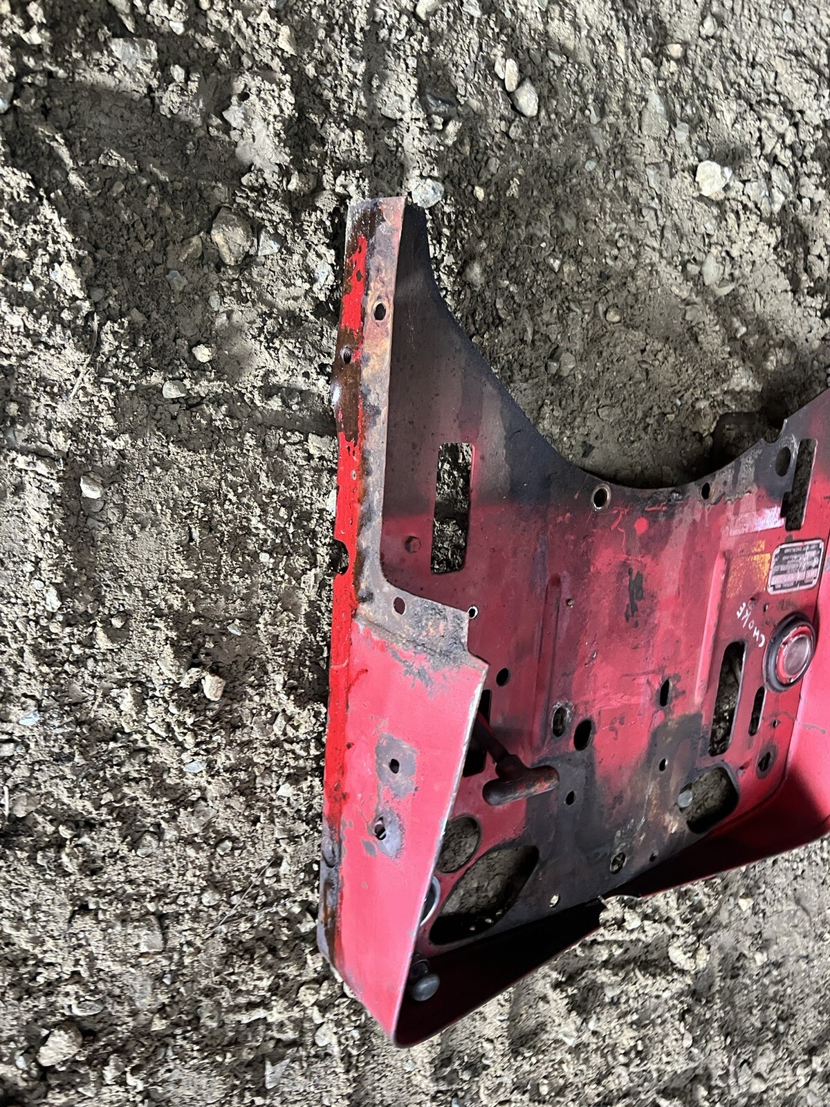 International TD9 Crawler Dozer Dash Panel Antique Tractor | eBay