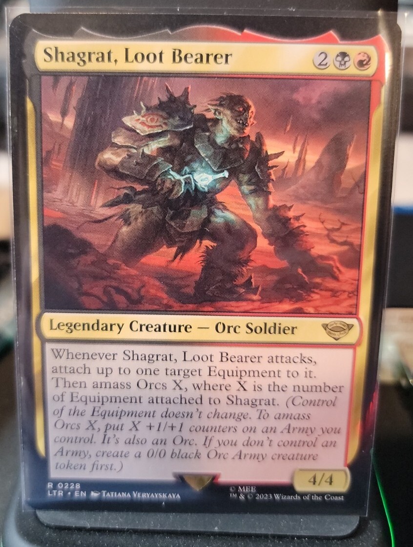 MTG+Shagrat%2C+Loot+Bearer+The+Lord+of+the+Rings%3A+Tales+of+Middle ...