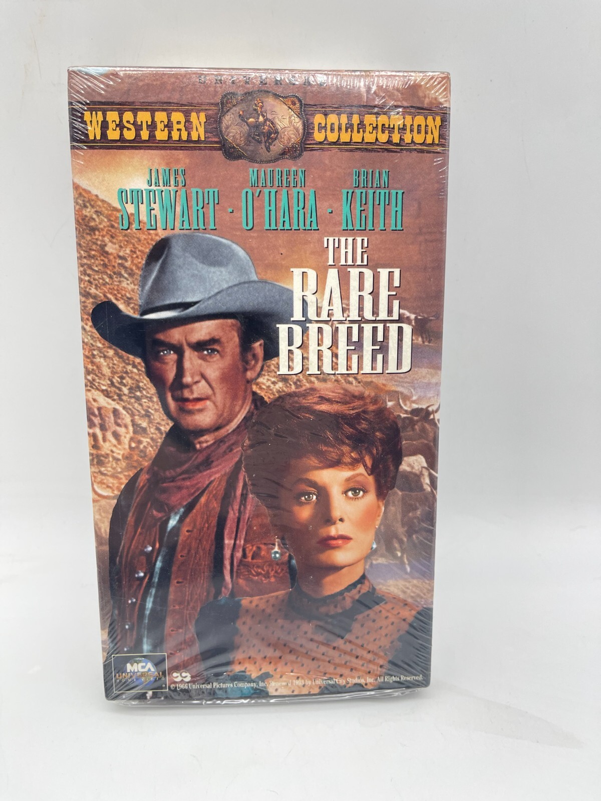The Rare Breed (VHS, 1995) Universal Western Classic James Stewart NEW ...
