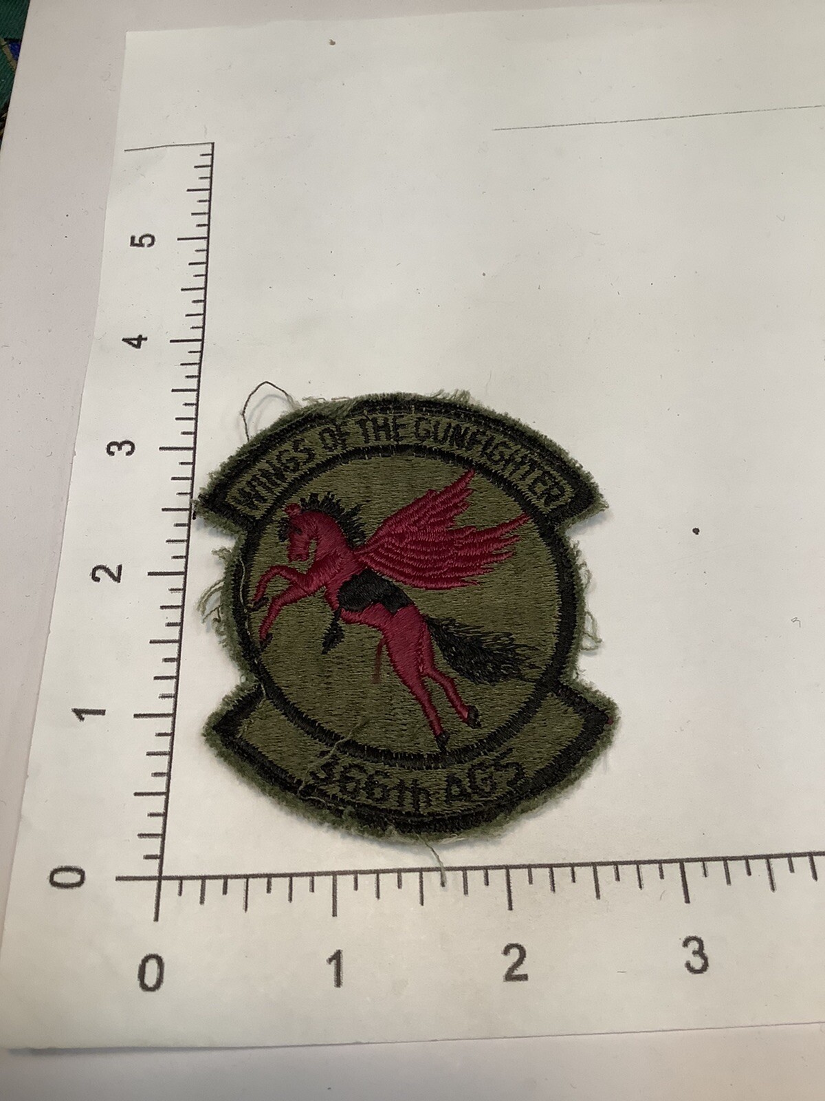 U.S.A.F. 366th AGS SQUADRON PATCH | eBay