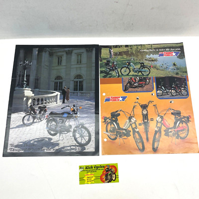 Vintage Yankee Pedler Moped Sales Advertisement Brochures | eBay