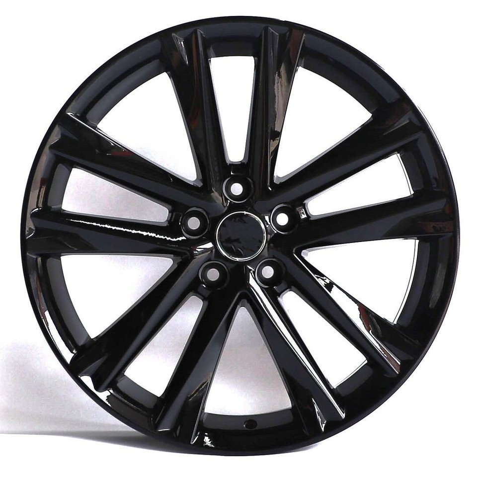 17" FSPORT STYLE GLOSS BLACK WHEELS RIMS FITS TOYOTA AVALON CAMRY ...