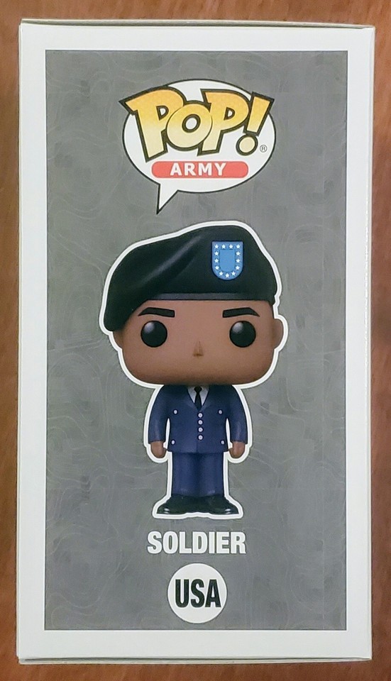 FUNKO POP! ARMY U.S. ARMY POPS WITH PURPOSE MALE SOLDIER USA + NEW POP ...