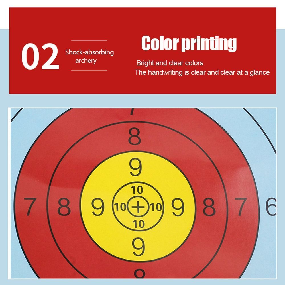 20pcs Hunting Archery Targets Paper 40x40CM Target Practice Paper | eBay