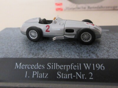 Busch Historische 1/87th Scale 1955 Mercedes Benz W196 Fangio Racing ...