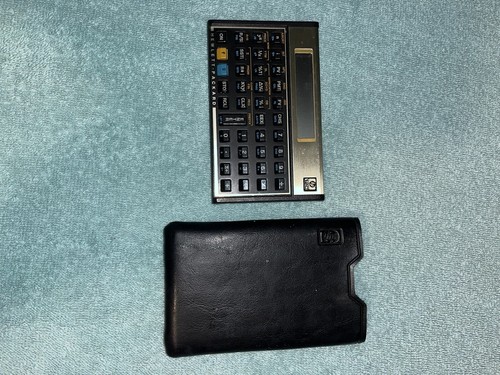 Vintage Hewlett-Packard HP-12C Programmable Financial Calculator Tested ...