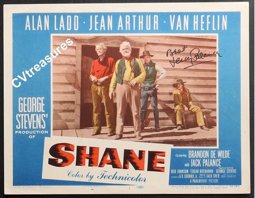 SHANE Original Vintage Lobby Card Movie Poster Western Alan Ladd ...