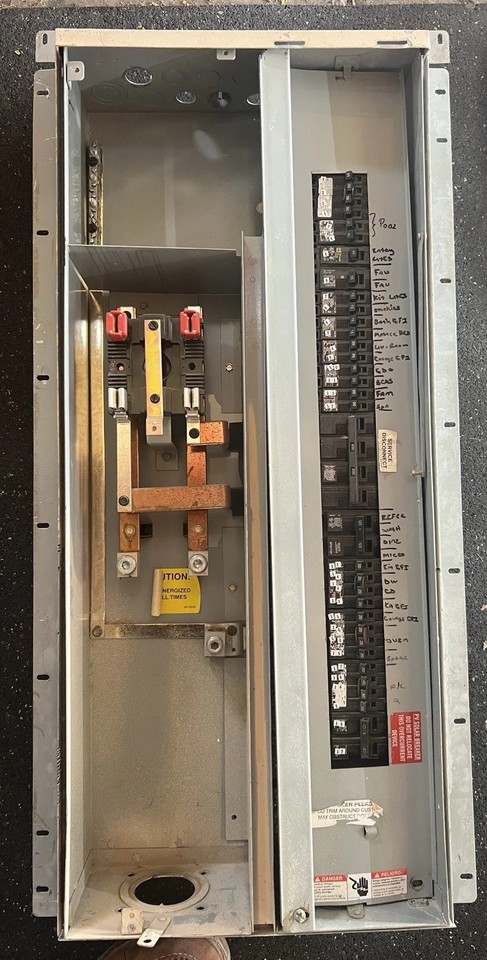 SIEMENS DEAD FRONT COVER 200AMP 120/240V 1PH 20 SPC | eBay