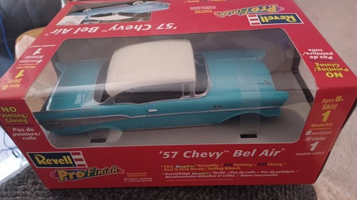 Revell Pro Finish '57 Chevy Bel Air Plastic Model Kit # 85-1345 | eBay