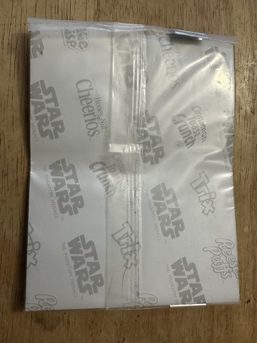 Star Wars 2015 General Mills Poster Promo Premium The Phantom Menace ...