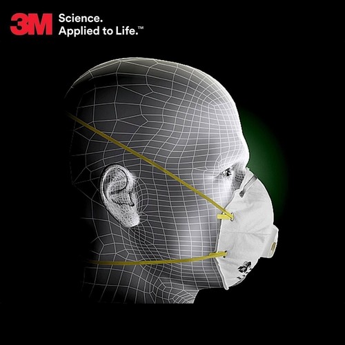 3M Particulate Respirator 8210V with Cool Flow Valve, 80 Pack ...