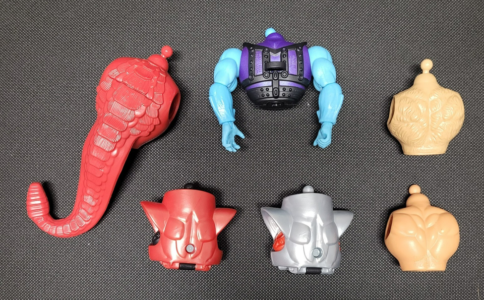 Masters of the Universe Origins 6 Torsos for Customs/Parts Lot #2 | eBay