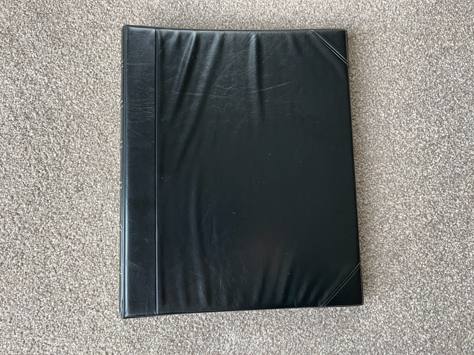 Stamp Albums With 30 Empty Pages - Black - 4 Ring - dcj | eBay UK
