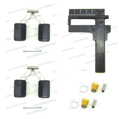 2X Carb Float valve VIRAGO 700 750 920 for 10L-14985-01 Float level ...