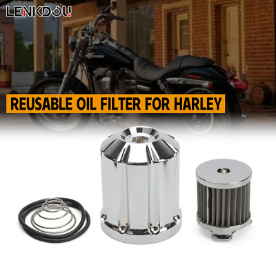 1 Reusable Oil Filter Replacement Fitting For Harley Dyna Touring Evo ...