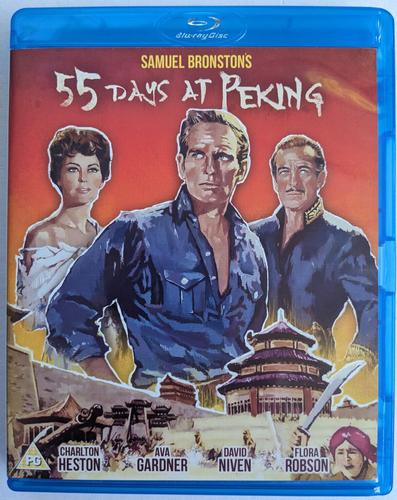 55 DAYS AT PEKING Blu Ray (Screenbound, 1963) Charlton Heston US ...