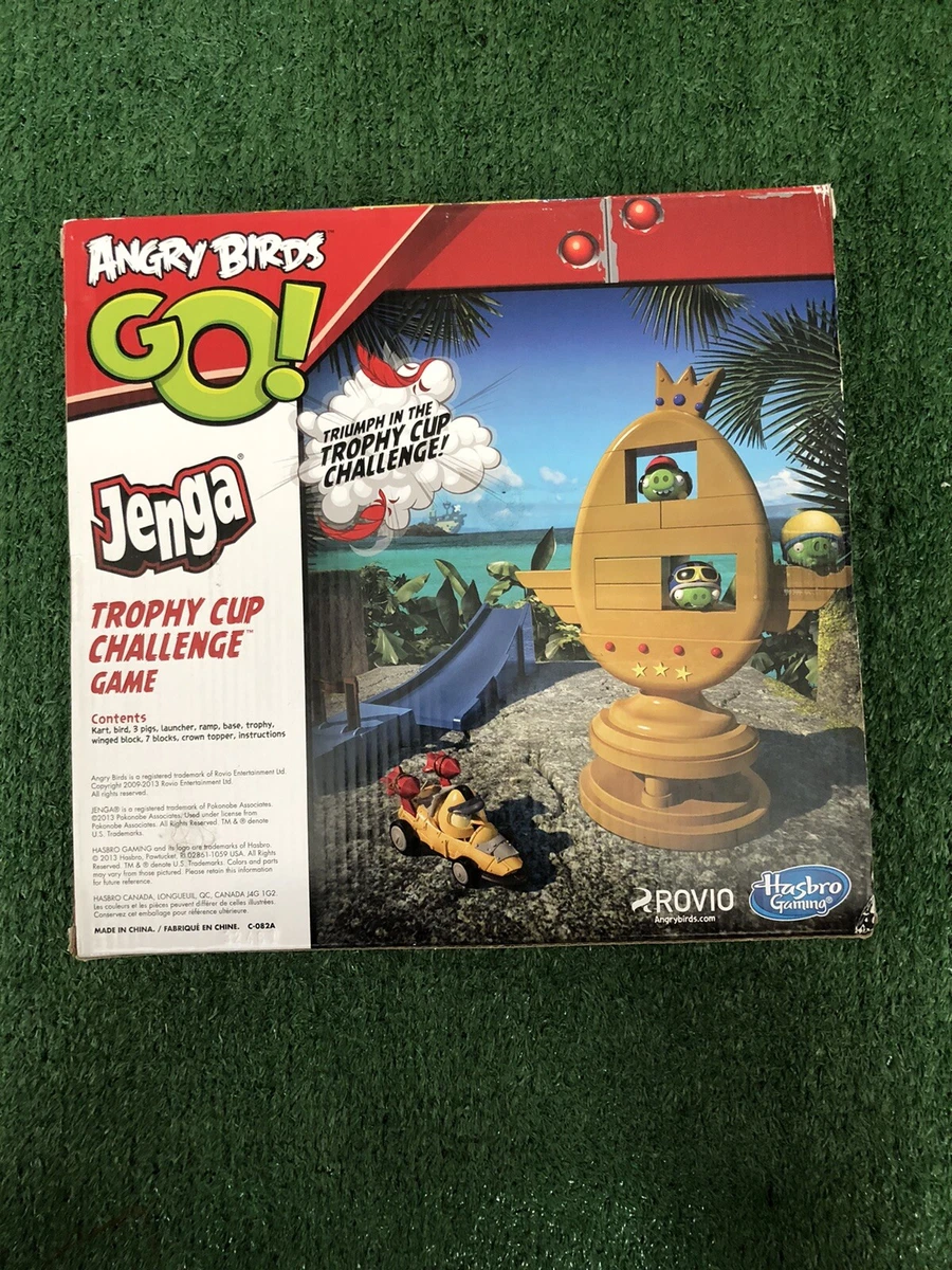 Angry Birds Go Jenga Trophy Cup Challenge Game