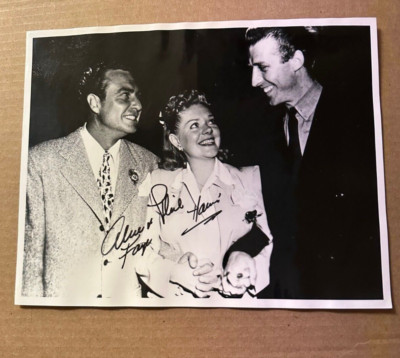 ALICE FAYE & PHIL HARRIS Autographed Photo | eBay
