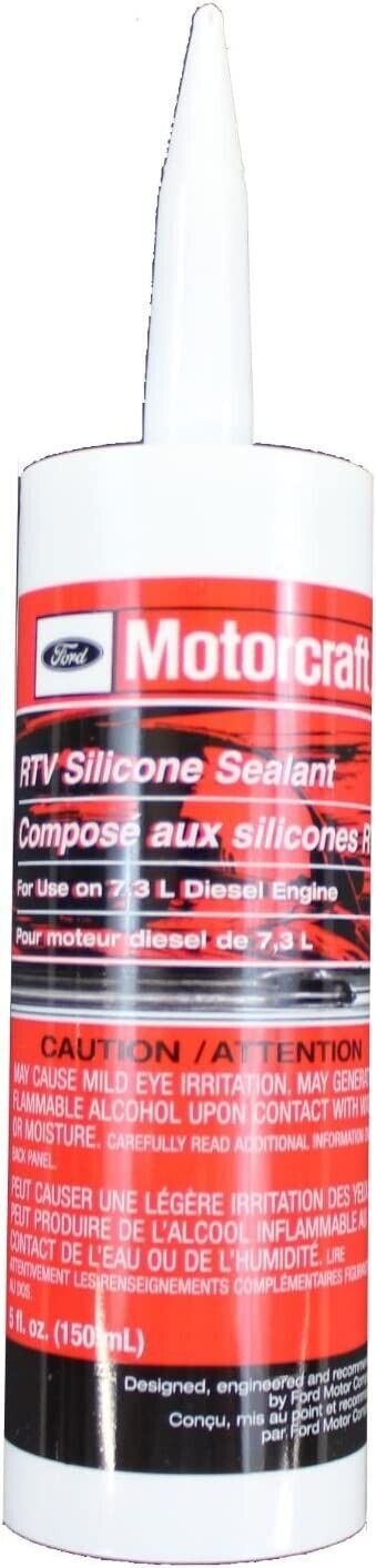 6.0L 6.4L 7.3L Powerstroke Motorcraft RTV Silicone Sealant Ford Grey ...
