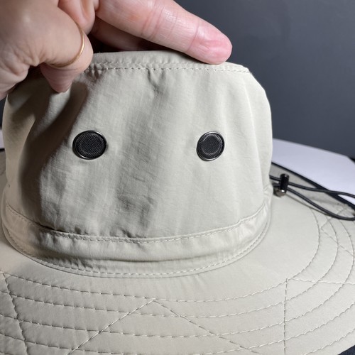 DPC Dorfman Pacific L/XL BUCKET HAT Khaki Safari Fishing Sun Fast Dry ...