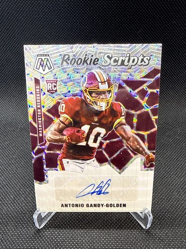 2020 Panini Mosaic - Rookie Scripts Antonio Gandy-Golden #RS40 (AU, RC ...